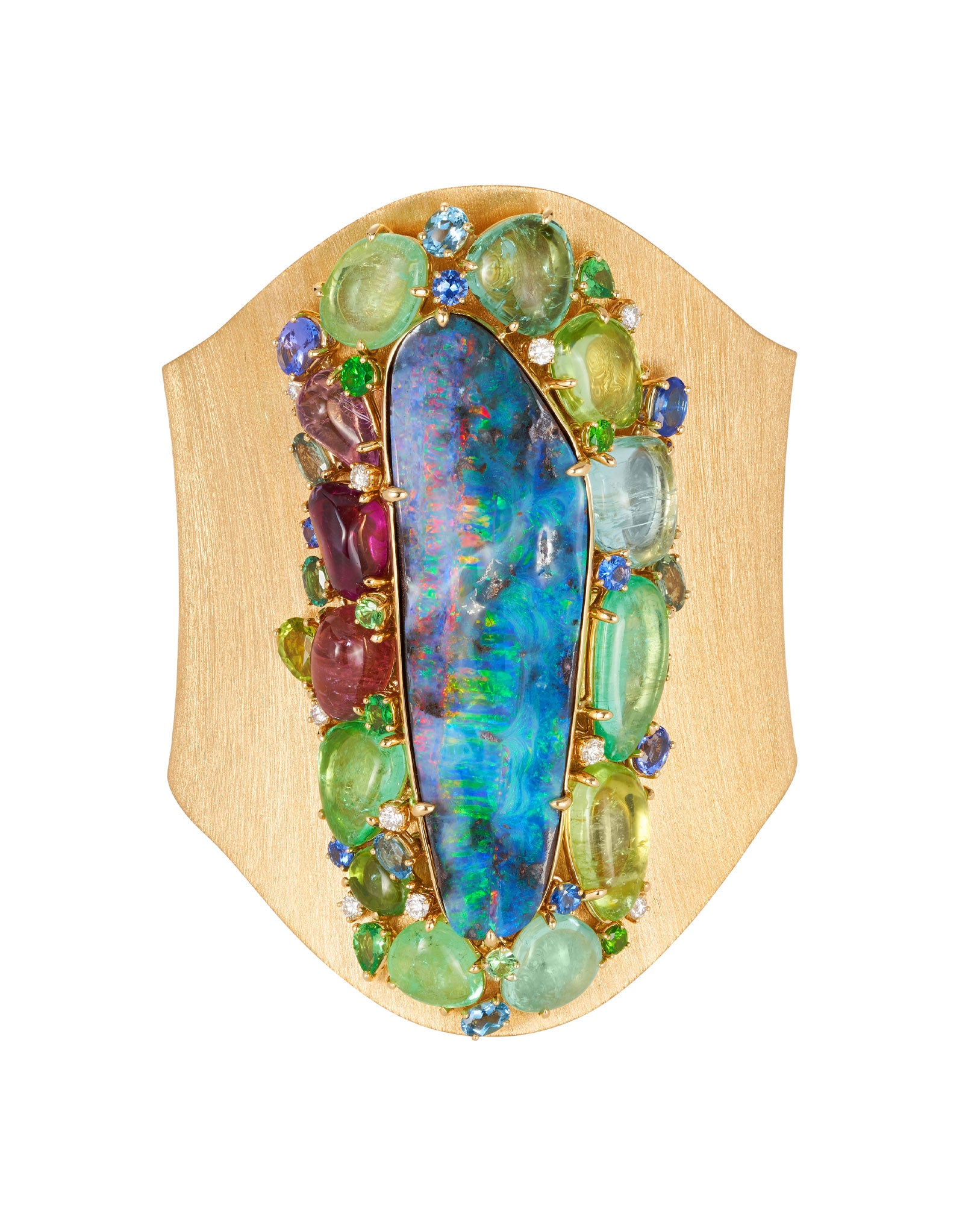 Barrier Reef Opal Cuff